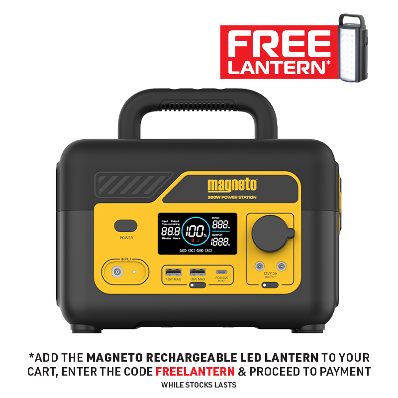 Magneto 300W Portable Power Station - Tevo